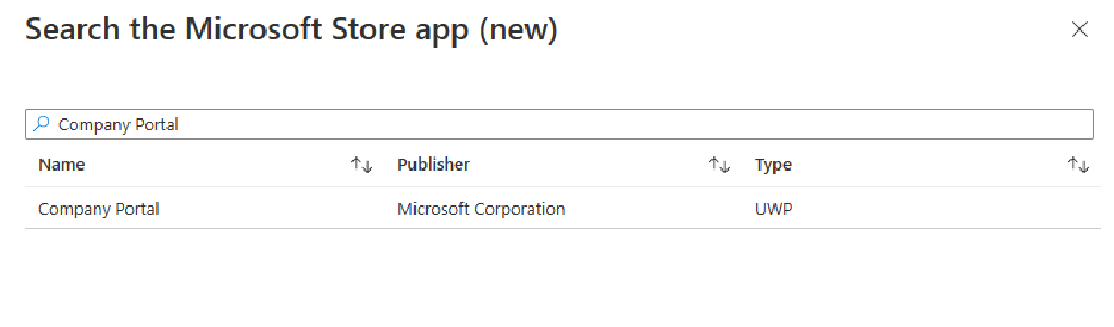 Company Portal Set up