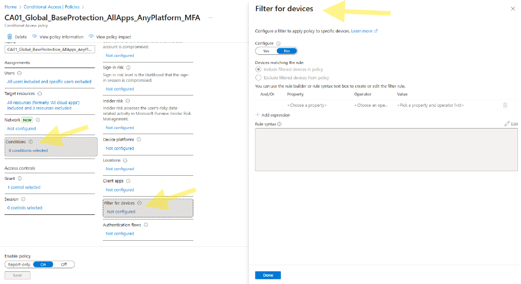 Conditional Access and MFA on Shared Windows Devices with Intune
