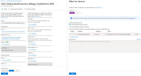 Conditional Access and MFA on Shared Windows Devices with Intune