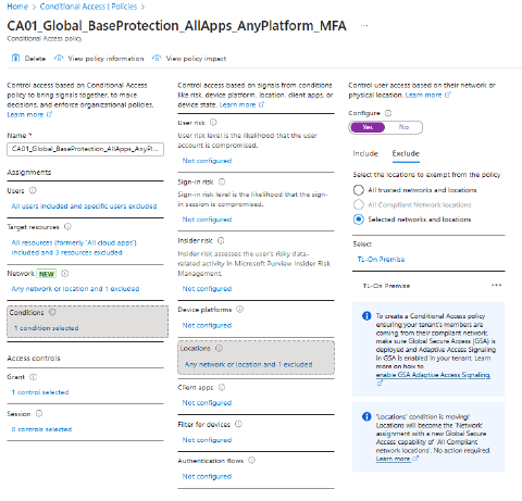 Conditional Access and MFA on Shared Windows Devices with Intune