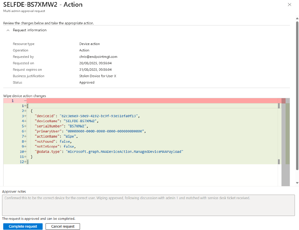 Intune Multi-Admin Approval: Keeping Your Admins Honest (and Safe)